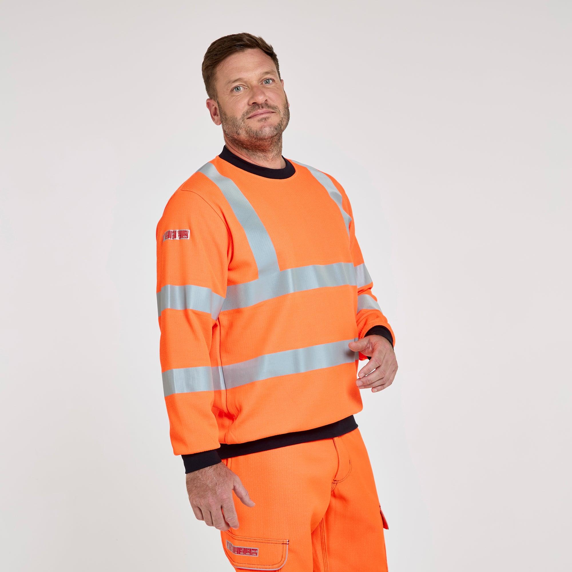 PULSAR® PROTECT Electric ARC Sweatshirt Orange