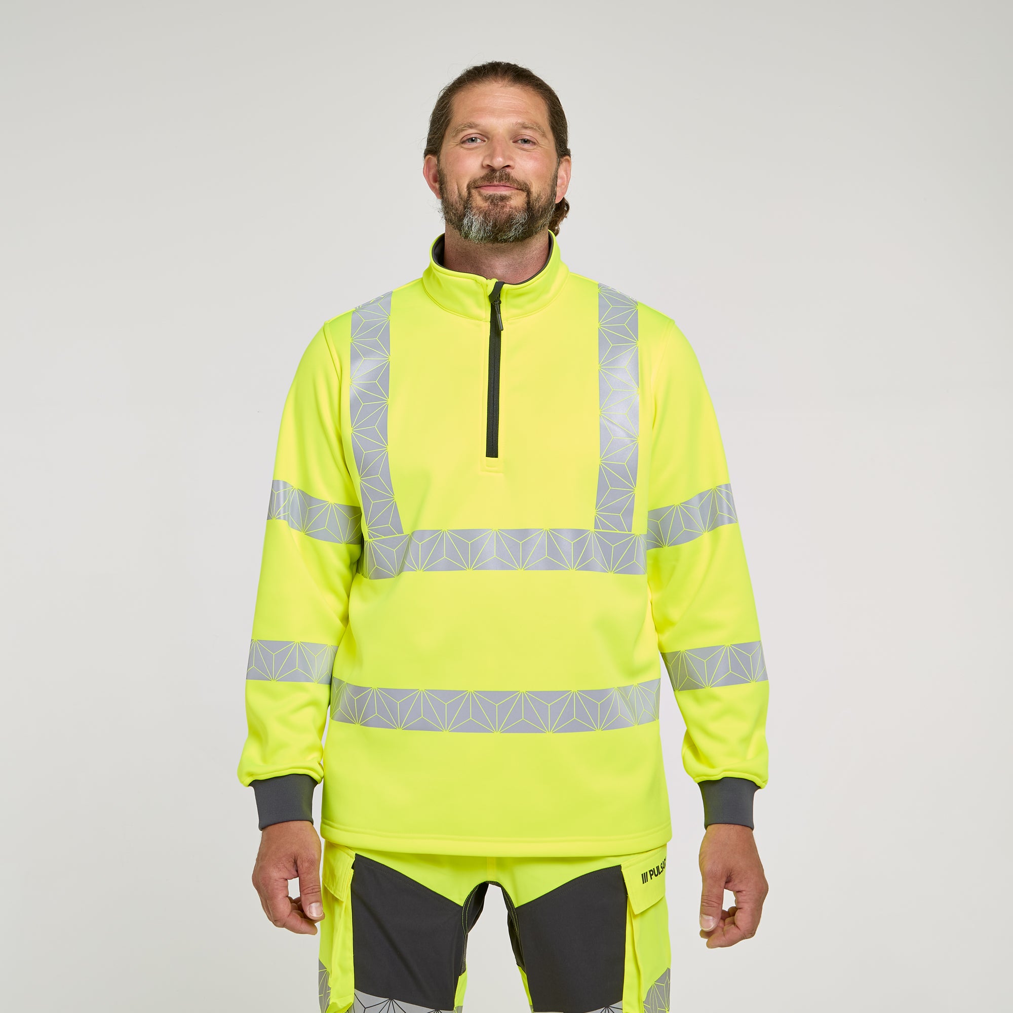 PULSAR® REACT Quarter-Zip Yellow